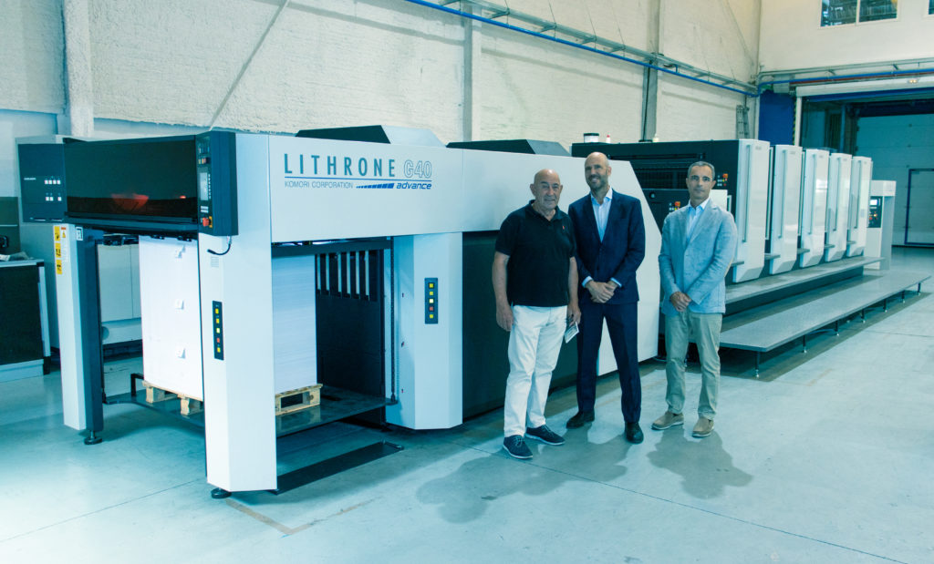 Estugraf incorpora la Komori Lithrone G40 revolucionando la calidad de ...